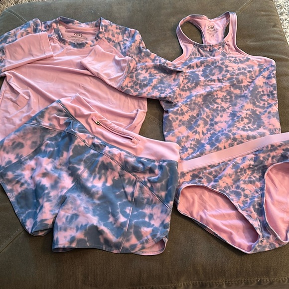Athleta | Swim | 4 Piece Athleta Girl Swim Set | Poshmark